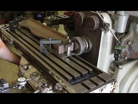 Vance Matcher Pressure Plate: Face Milling on a Horizontal Mill