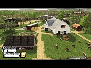 SEASONS READY FARM BUILD FROM SCRATCH | FARMING SIMULATOR 19 | AUTUMN OAKS SEASONS
