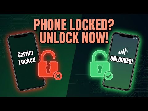 How to Unlock Any Phone Carrier Lock FAST! 🔓