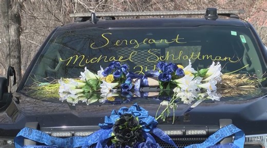 Bernalillo County Sheriff’s Office and volunteer groups set up memorial for fallen sergeant