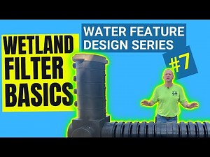 Water Feature Design Series 7 | Wetland Filter Basics | Bog Filter Basics