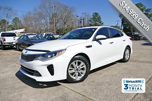 🤍🤍 2016 Kia Optima FE 🤍🤍 ⚡ ⚡ Only 50k Miles ⚡ ⚡ 💲💲 Cash Priced @ Only $14,999!!!💲💲 📞 Bluetooth 📷 Backup Camera 💻 LCD Screen ⭕ Alloy Wheels 🎴 Power Windows 🔒 Power Locks 🚘 Power Mirrors 💿 CD Player 📻 AM/FM Radio 🎶 In Steering Media Controls 👉 Get Approved Now: https://MallardMotors.com/Approved 👈 Questions? Message, Call or Text: 870-639-9200 - #TrustTheDuck Located @ Mallard Motors - 701 E Main St. El Dorado, AR | Mallard Motors