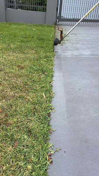 This will blow you away #edging #lawncare #blownaway #grass #satisfying #reels | Blossom Lawns & Gardens