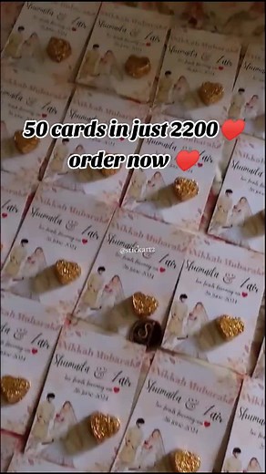 Customized Wedding Invitations: 50 Cards in Just 2200! Order Now