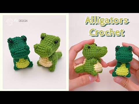 How to crochet | Alligator Amigurumi | Step by Step