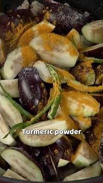 Ghar par banaiye aur enjoy kariye yeh Andhra style mashed brinjal ki sabzi!! 😉 #shorts
