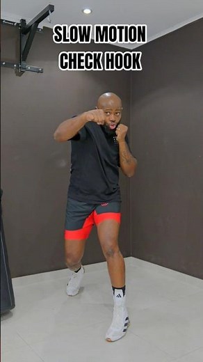 the best slow check hook #boxing #tutorial