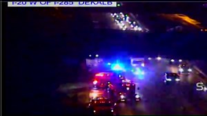 Semi-truck accident causes congestion in I-20 in DeKalb