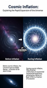 How does the concept of "cosmic inflation" explain the rapid expansion of the universe? #cosmicexplanations #space #supermassiveblackhole #blackhole #NASA #SpaceX #universe #galaxy #fblifestyle #trending #ForYou #viral #Astronomy | Universe Explained