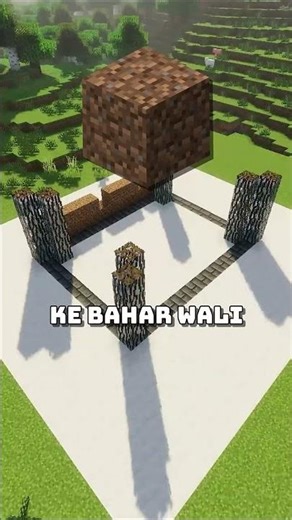 How to make Unbreakable House In Minecraft #shorts