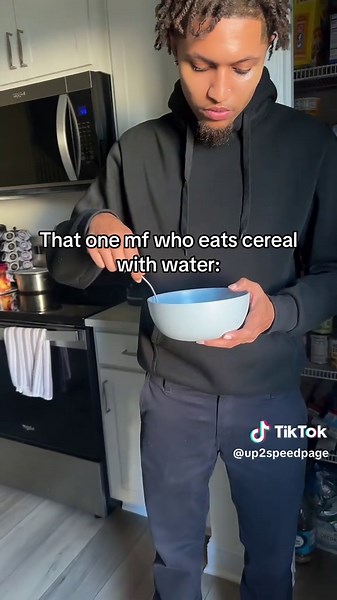 Eating Cereal with Water: A Hilarious Quirk