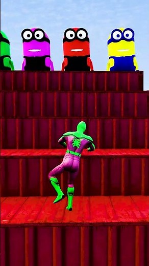 GTA 5 Epic Water Ragdolls | Spider-Man Jumps / Fails ep.15105 #shorts