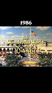 Blast from the past: 1986 - The Wonderful World of Disney - VHS intro 📼🏰 #1980s #memories #disney #vhs #remember #childhood | Days Gone Disney