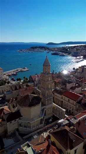 🌞 Split, Croatia - where the morning starts with espresso on the Riva, and somehow ends with “just one more lap” through Diocletian’s Palace like you live here. The air smells like sunscreen and stone that’s been warm for 1,700 years, and the Adriatic keeps flashing between alleys like it’s flirting with you. 🌊 Follow @Croatia for more! This is your reminder that Split isn’t just a stop - it’s the main character. Base for island hopping (Hvar, Brač, Šolta), a sunset walk on Marjan, a lazy swim