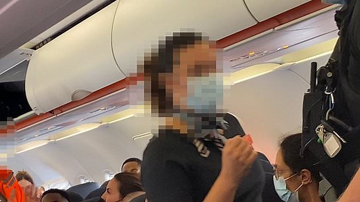 EasyJet passengers stage mutiny after hostess calls police on black men for 'huffing'