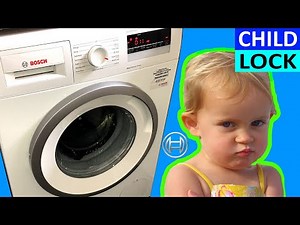 How to activate Child Lock on Bosch Washing Machine