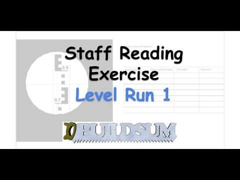 Staff Reading Exercise - Level Run 1