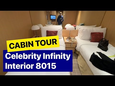 Celebrity Infinity Interior Cabin 8015 Tour | Cozy & Budget-Friendly Cruise Stay