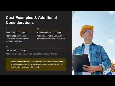 How Much Does It Cost to Build a House in the UAE?