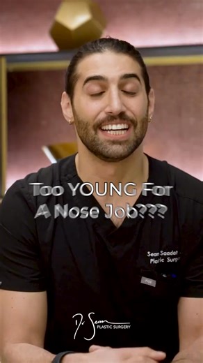 Should teenagers get nose jobs? �It’s not a one-size-fits-all answer. Personally, I prefer to wait until patients are at least 18. That’s because the face—and especially the nose—continues to grow through the early to mid-teen years. If we operate too early, the nose we create may not age well with the rest of the facial structure. I had my own rhinoplasty at 19, but my skeletal development was complete. It really comes down to anatomy and timing—but my general rule is: no rhinoplasty before 18.