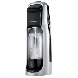SodaStream Jet Black & Silver Sparkling Water Maker Kit