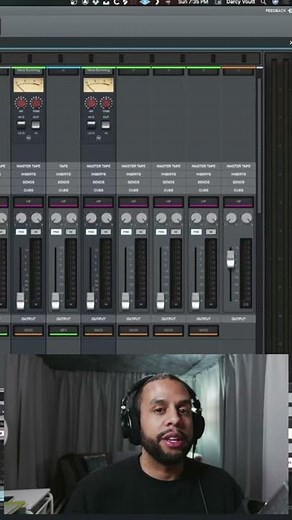 Super Easy Headphone Mix in LUNA #short