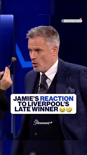 Carragher was HYPED for Liverpool 🤣 | UCL Today | CBS Sports Golazo