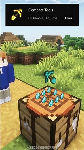 Compact Tools - Minecraft Mod #minecraft #minecraftmods