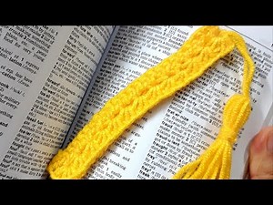 So Easy😃Crochet Bookmark | Crochet Bookmark in 5 minutes _ Crochet Bookmark for Beginners