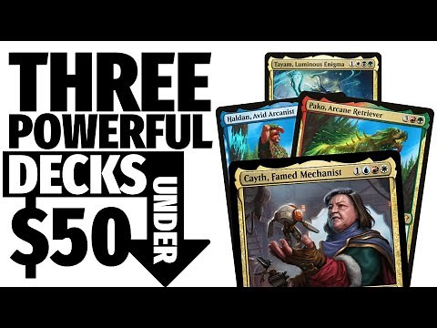 3 POWERFUL Commander Decks on a BUDGET (Vol. 2) | Decks Under $50