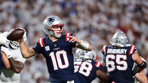 Mike Vrabel on Drake Maye: He's showing everybody his ability to operate