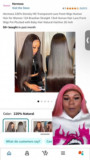 13x4 220% Density Wig Review from Hermosa Hair