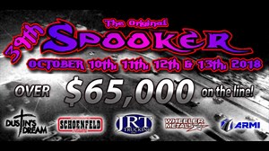 It's less than one week away! The 39th Annual Spooker at the mighty Tri-State Speedway will be here this coming Wednesday, Thursday, Friday and Saturday night at the famous high banks of the legendary facility in Pocola, OK! Over $65,000 will be up for grabs in twelve classes of racing - there's something for everyone! Click here for full information on pricing, schedule, start times and more! https://goo.gl/bBaMCr We'll see YOU there! #TriStateSpeedway #Spooker #MightyTSS #AreYOUready #TSSPower
