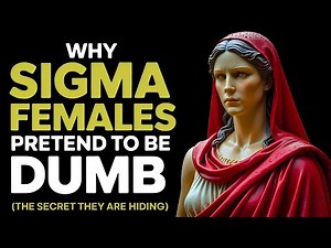 Why Do SIGMA FEMALES Pretend to Be Dumb — The Secret They’re Hiding