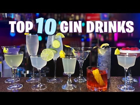 Top 10 Gin Cocktails Every Home Bartender Should Know 🍸