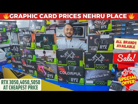 Nehru Place Graphic Card Price | RTX Graphics Card Price in India | Akash Computers #gpuprice