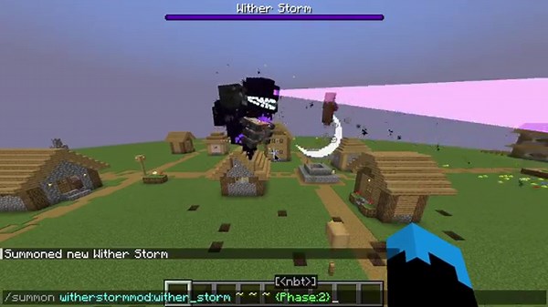 Wither storm all evolution commands