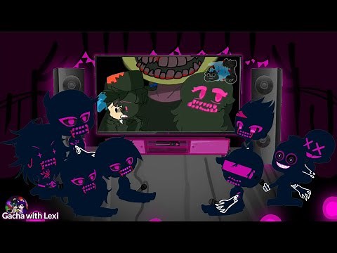 FNF Corrupted Characters React to Friday Night Funkin' Corruption Memes Part 1 | Gacha with Lexi