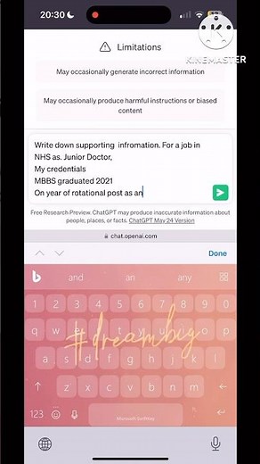 How to write Job application :supporting information. Using #chatgpt #nhsjobs #plab #uk #jobs #gmc
