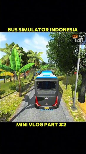 MINI VLOG 😊 [PART2] IN BUS SIMULATOR 🔥#automobile #bussimulator #bussid #games #indianbikedriving3d