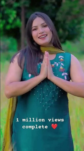 mathu mathu2 song 1 million views complete ❤️ #youtubeshorts #mathumathu #jyotiarya #shorts