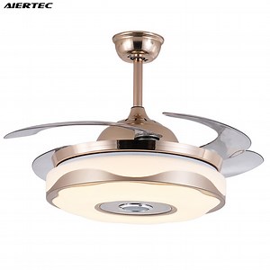 [Hot Item] Smart Bluetooth RGB Ceiling Fan with Remote for Home Decor