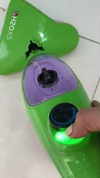 Limpieza de piso con vapor 💨 piso reluciente. H2ox5 parte 2