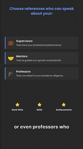 How to write references on a resume?