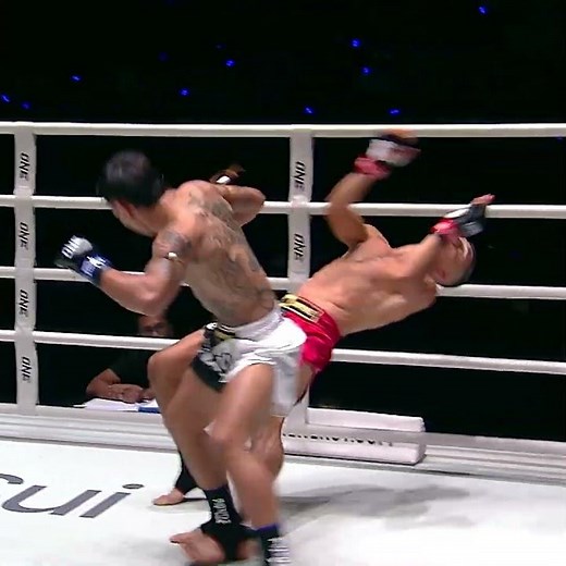 EPIC spinning backfist 🌪️