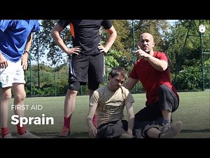 Learn first aid gestures: Sprain
