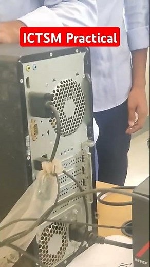 ICTSM Practical (Computer assemble) #iti #computer #ncvt #sunilsiriti