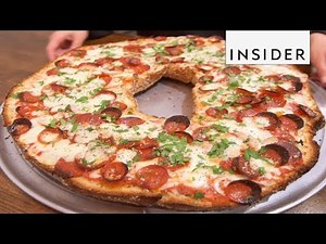 Giant Pizza Bagels Are The Ultimate Combination