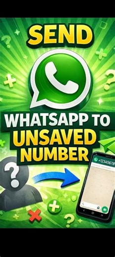 Send Whatsapp Message To Unsaved Number