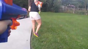 Man Shoots Wife with Toy Guns